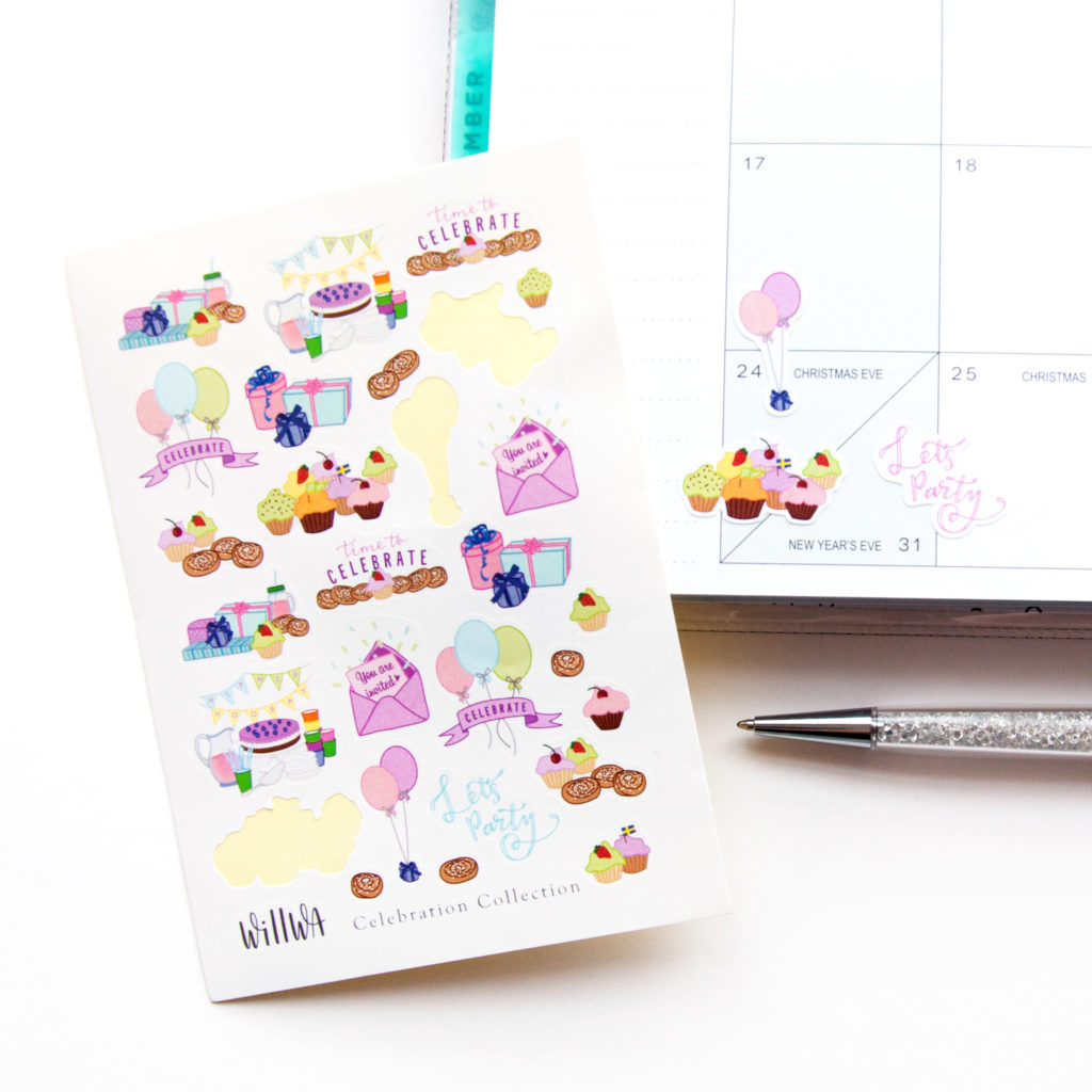 Celebration Sticker Sheet - Willwa